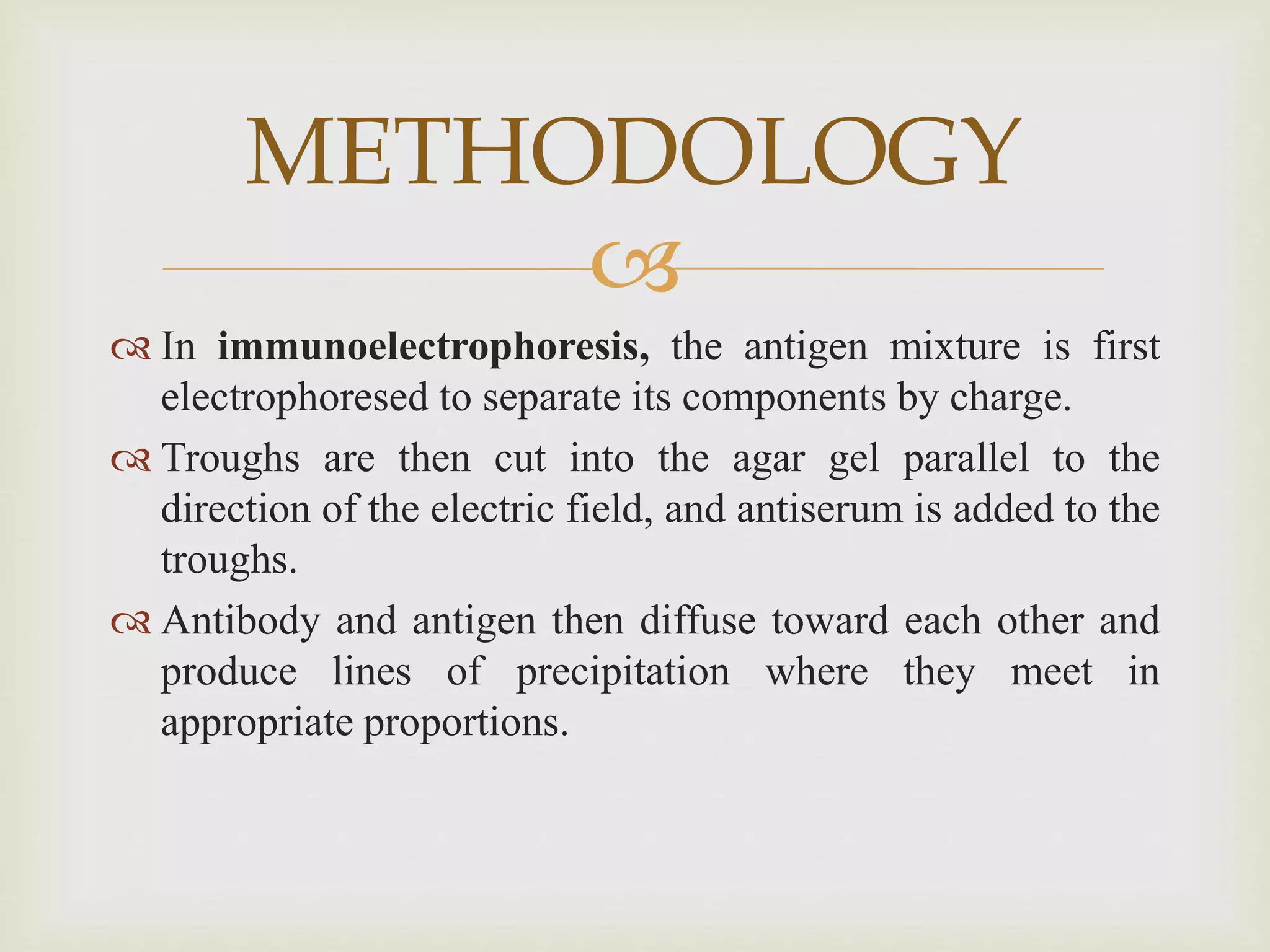 Immunoelectrophoresis | PPTX