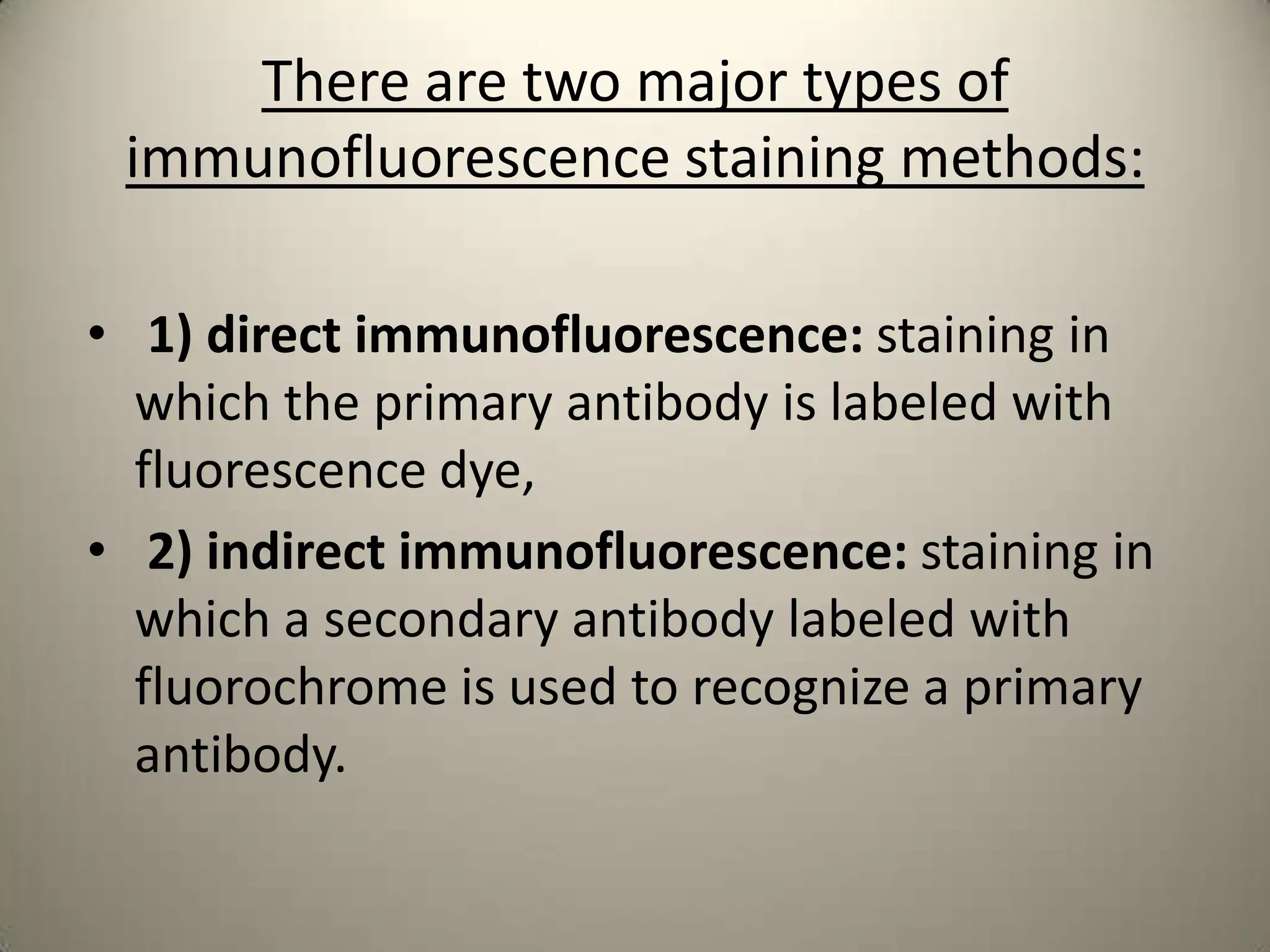 Immunofluorescence | PPTX