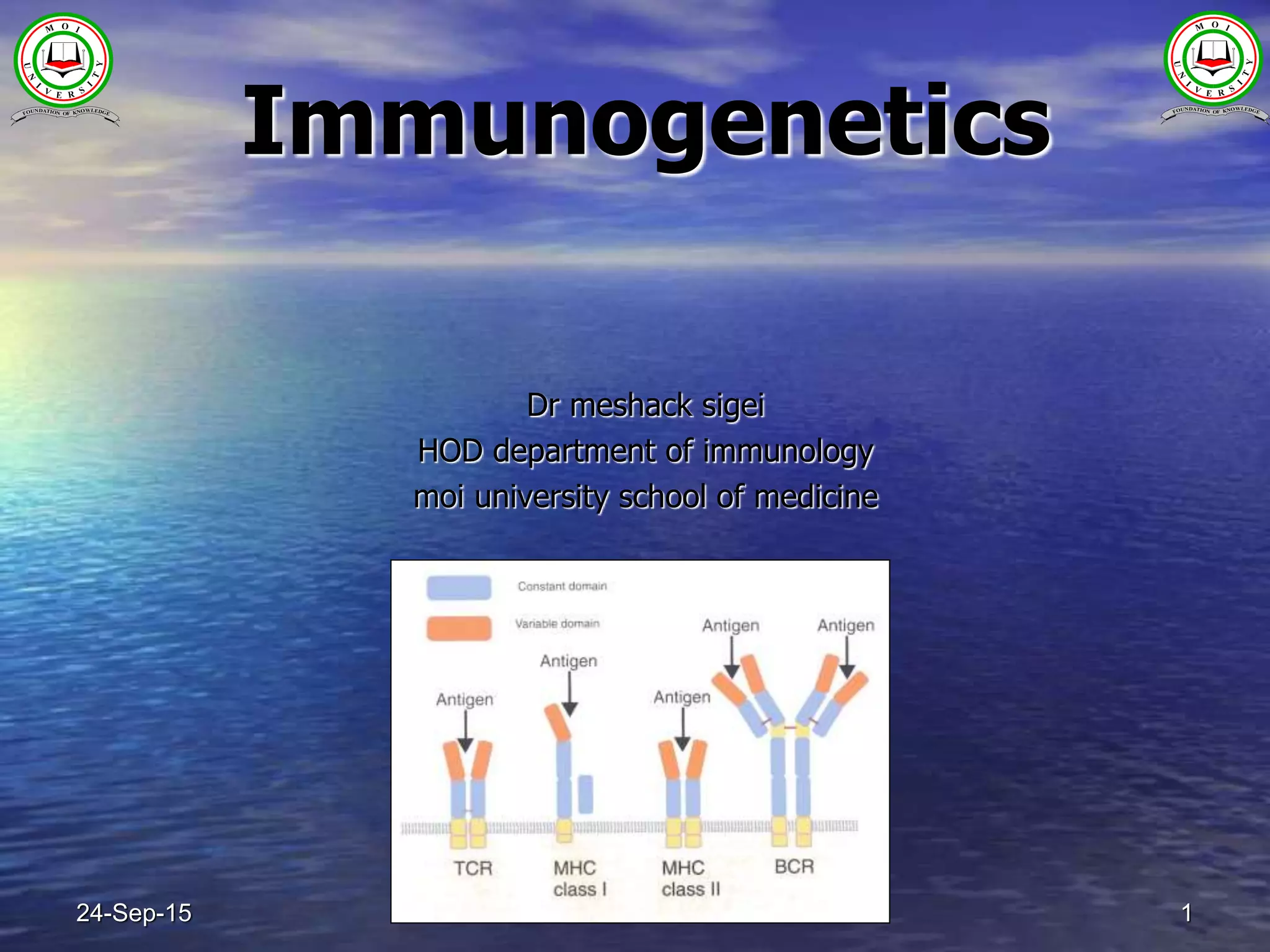 Immunogenetics | PPTX