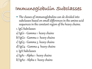 Immunoglobins | PPTX
