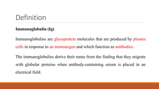 Immunoglobulin | PPTX