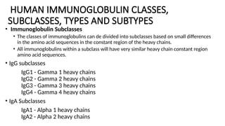 Immunoglobulin and types of immunoglobulins.pptx