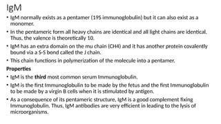 Immunoglobulin and types of immunoglobulins.pptx
