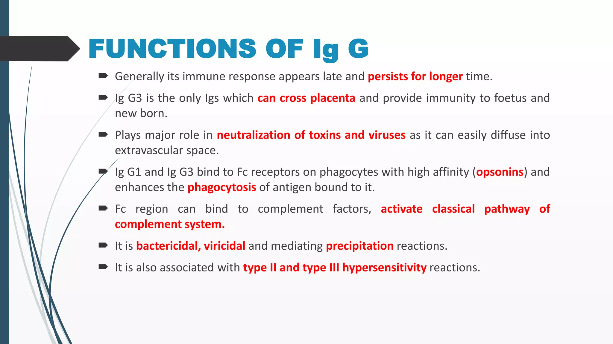 Immunoglobulin classes | PPTX