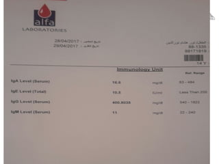 Immunoglobulin def.cvid