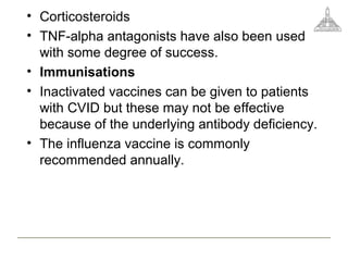 Immunoglobulin def.cvid