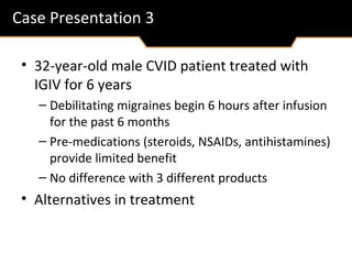 Frontiers in Immunoglobulin Therapy | PPT
