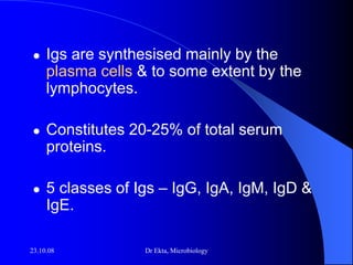 Immunoglobulin Microbiology.pdf | Infectious Diseases | Diseases and Conditions