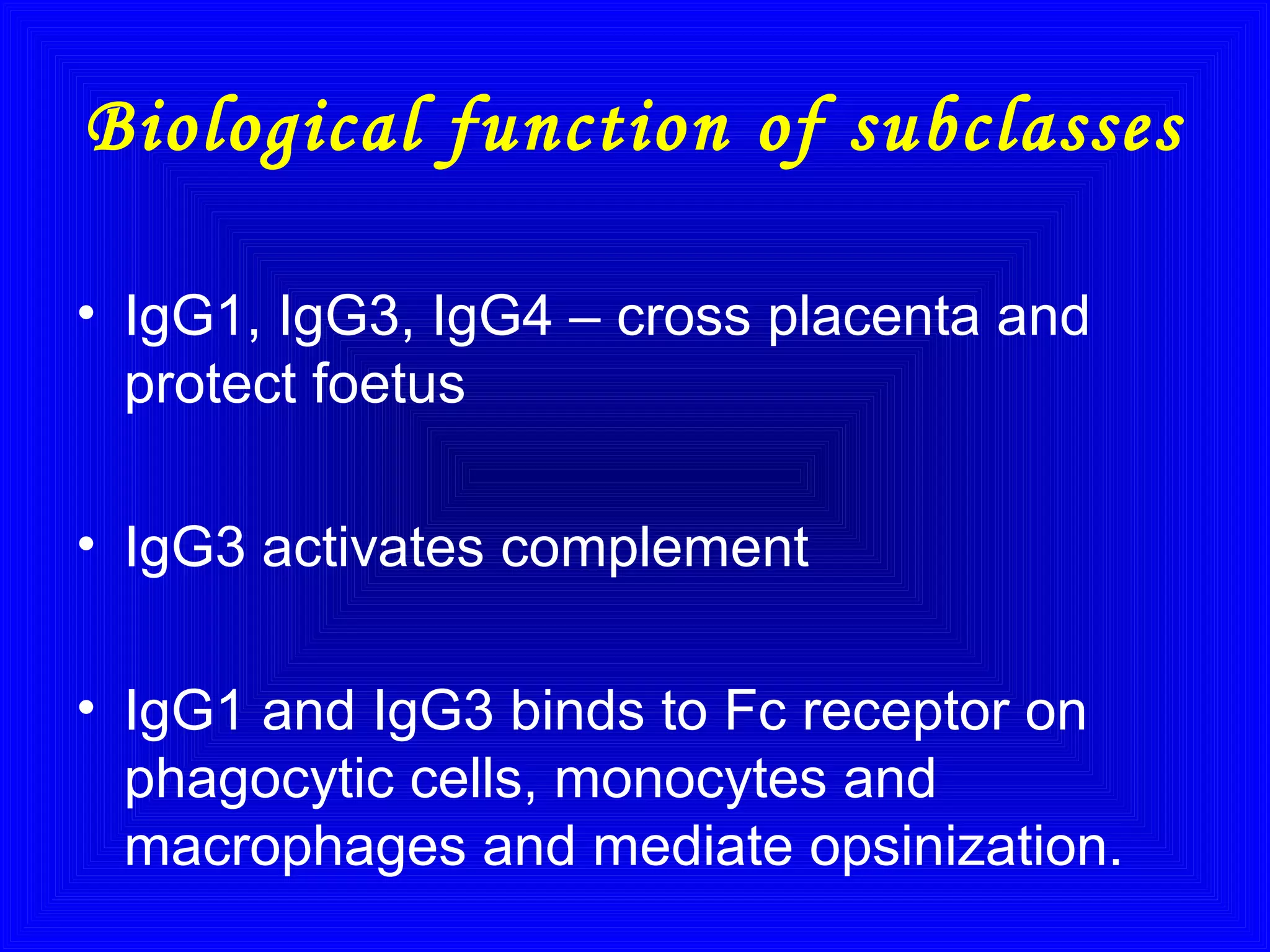 Immunoglobulins | PPT