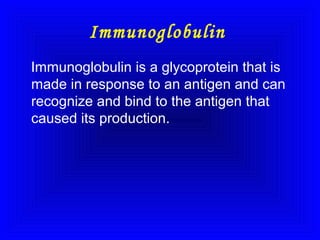 Immunoglobulins | PPT