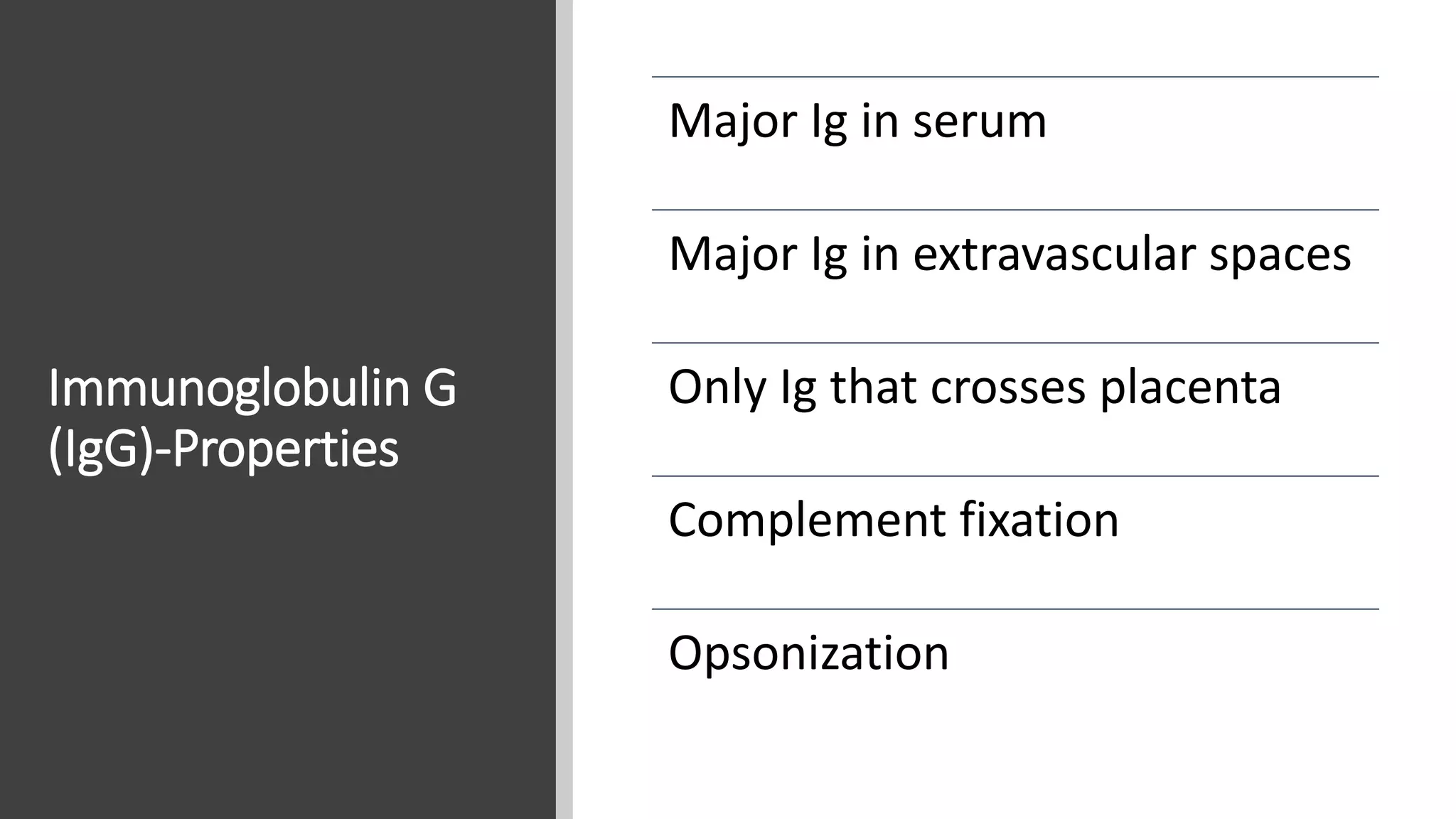 Immunoglobulins- Structure and function | PDF