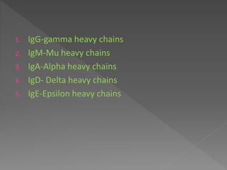 Immunoglobulins | PPTX