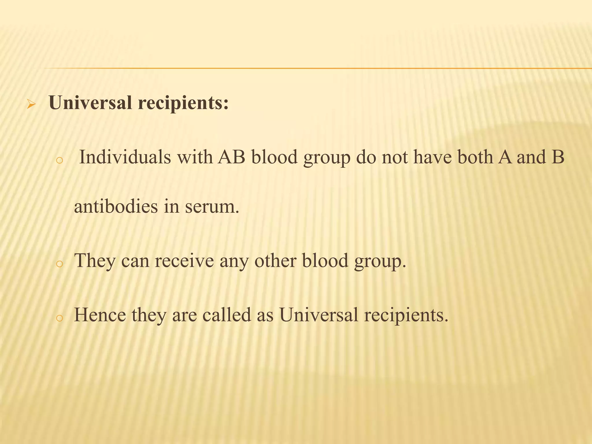 Immunohematology | PPTX