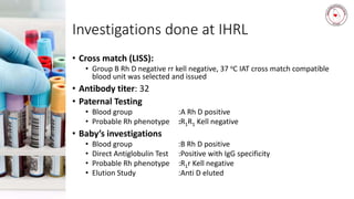Rh D Variants | PPTX
