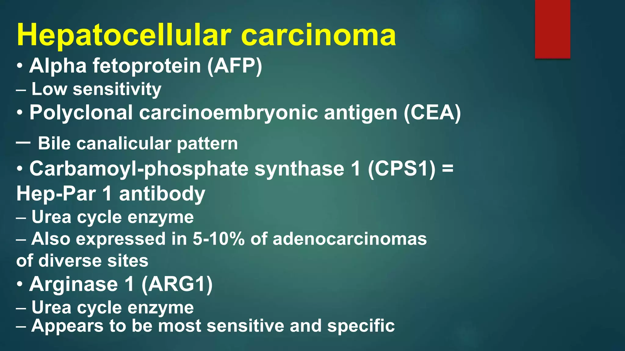Immunohistochemical diagnosis of carcinoma from an unkown primary | PPTX