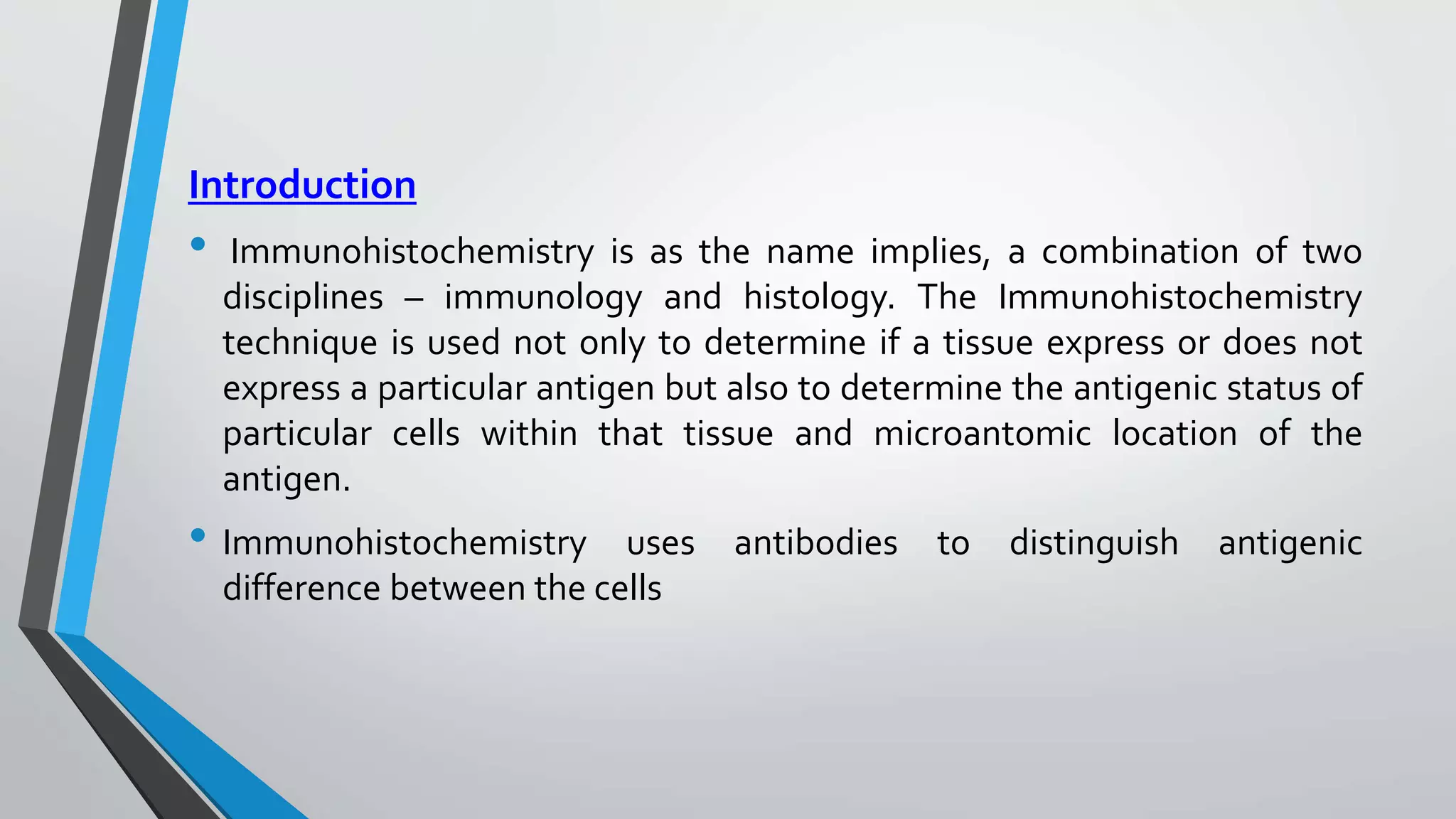Immunohistochemistry METHODS | PPTX