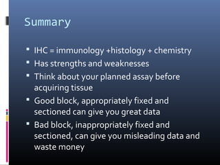 Immunohistochemistry | PPT