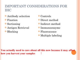 Immunohistochemistry | PPT