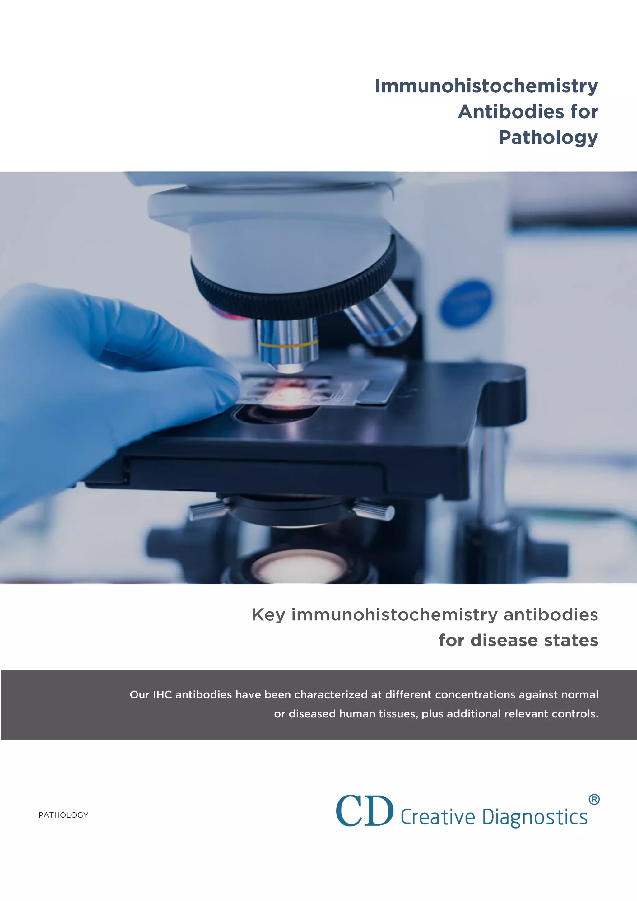 Immunohistochemistry Antibodies for Pathology | PDF | Biological Sciences | Science