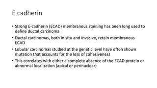 Immunohistochemistry in breast lesions | PPTX