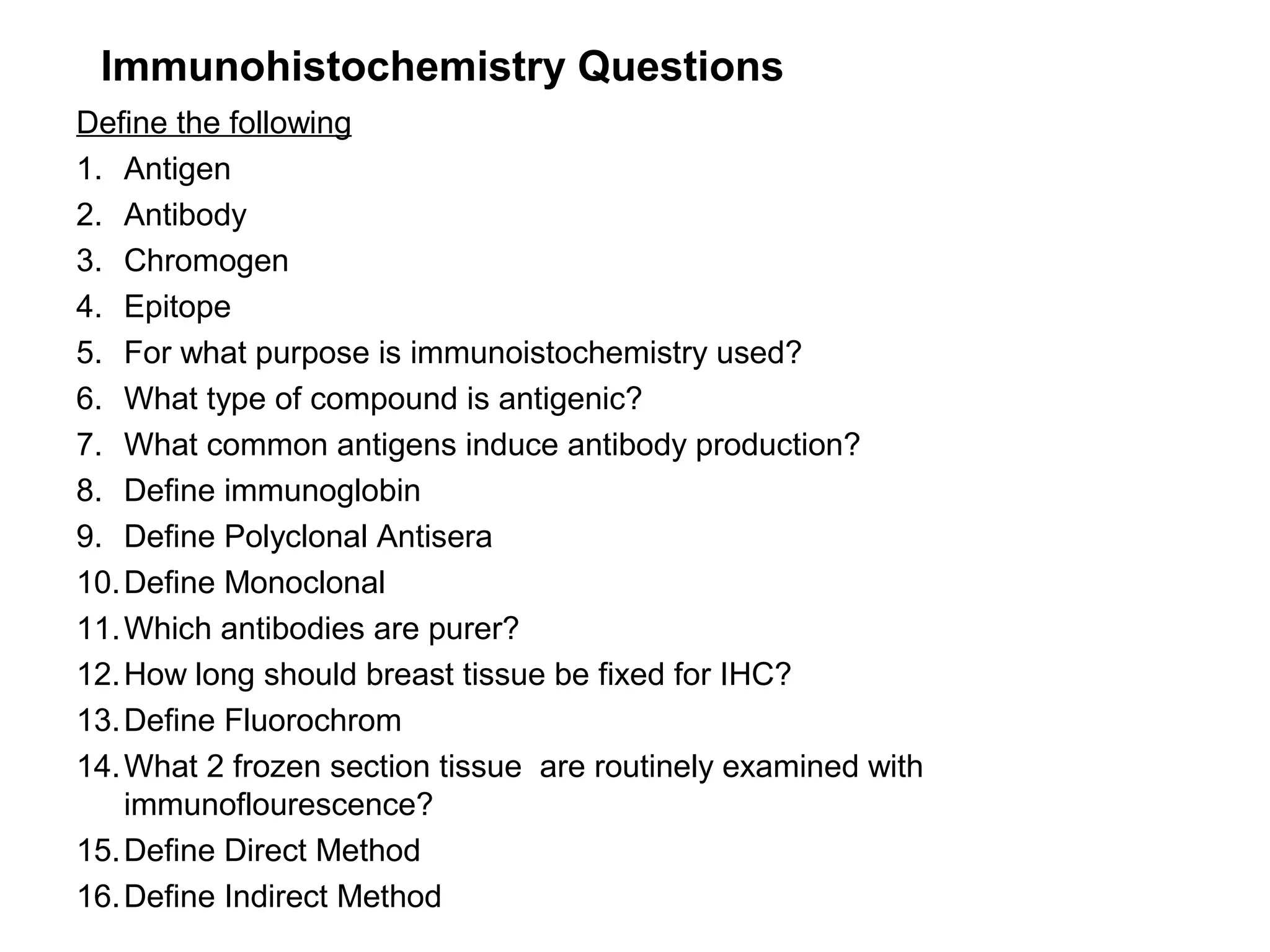 Immunohistochemistry new | PPT