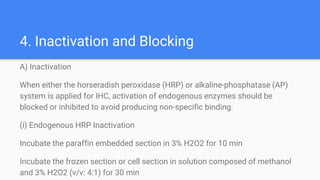 Immunohistochemistry principle | PPTX