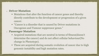 Immunological aspects of cancer | PPT