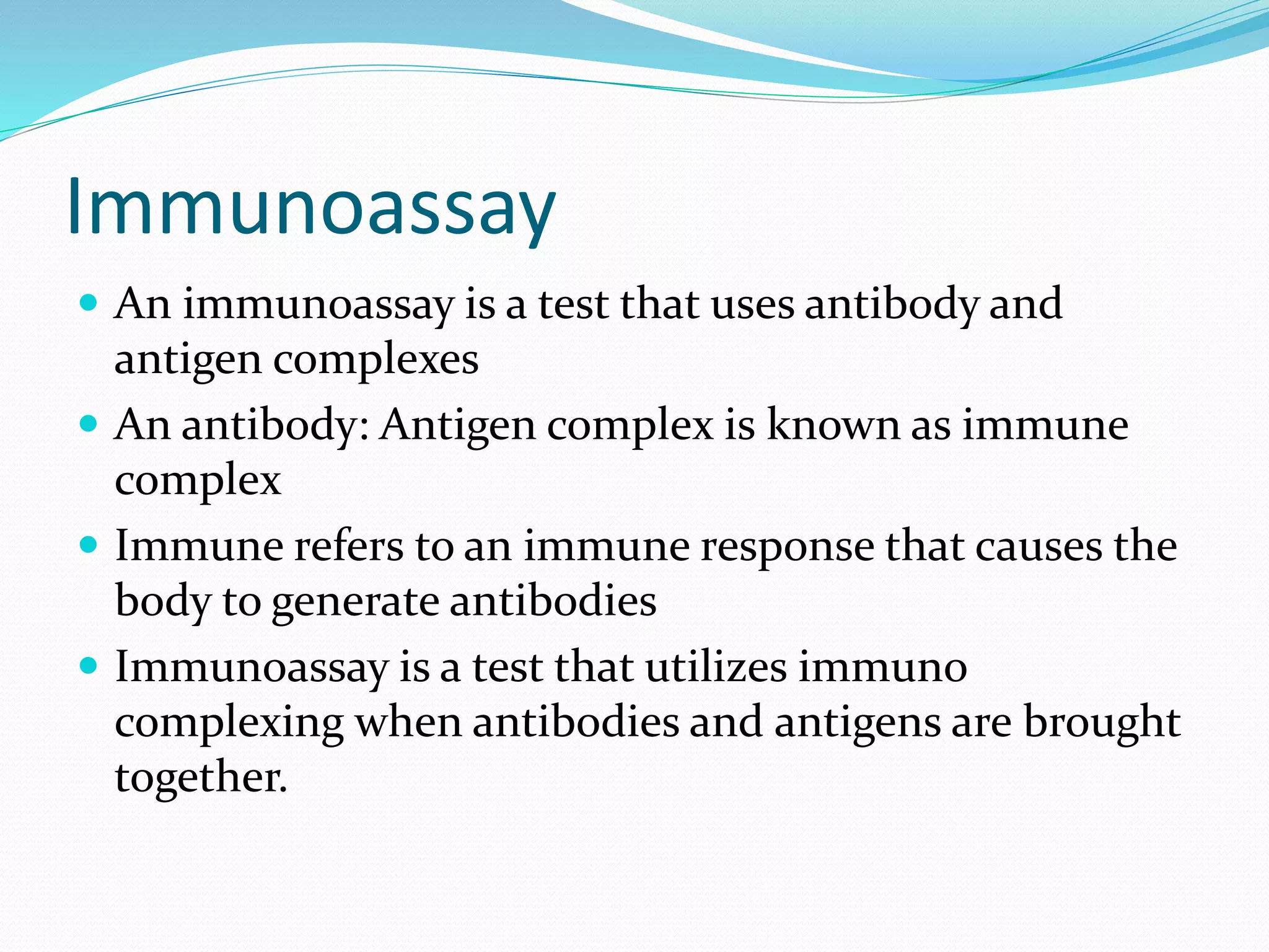 Immunological assays(1) | PPTX