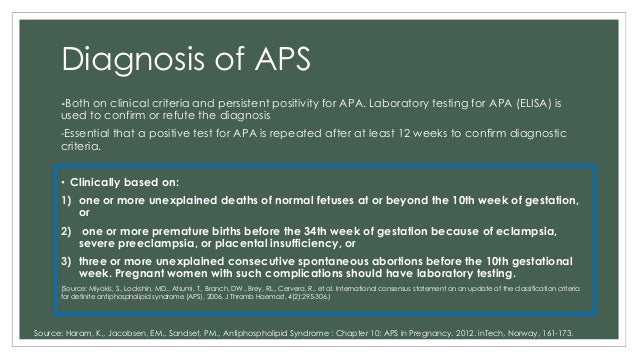Immunological diseases in pregnancy