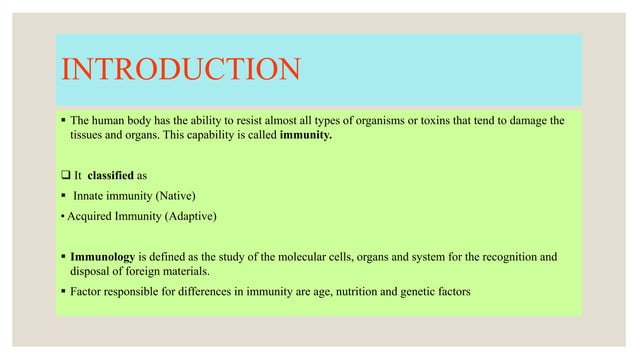 IMMUNOLOGICAL DISORDERS- IMMUNODEFICIENCY AND AUTOIMMUNE DISORDERS | PPT