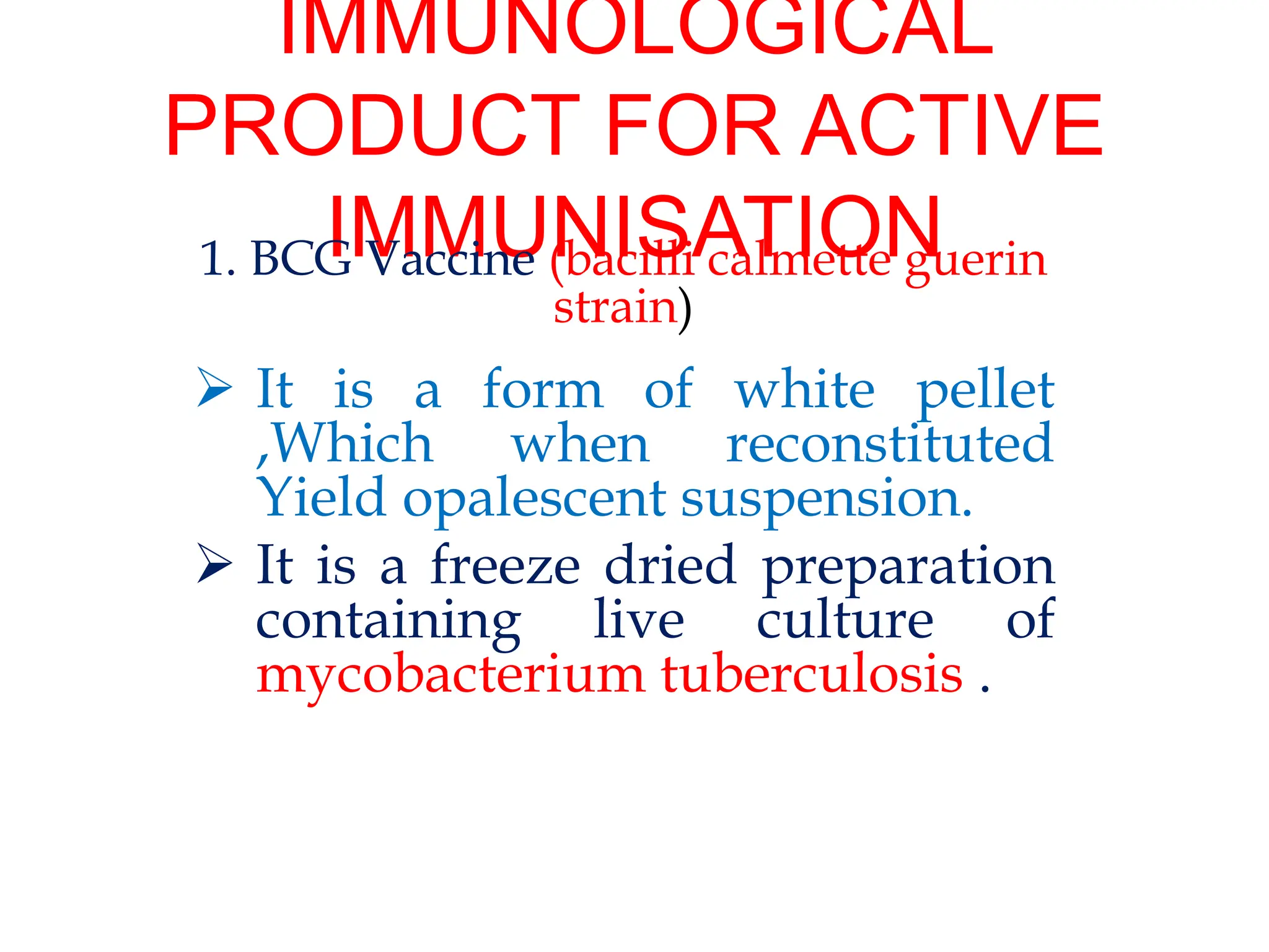IMMUNOLOGICAL PRODUCT FOR ACTIVE IMMUNISATION.pptx