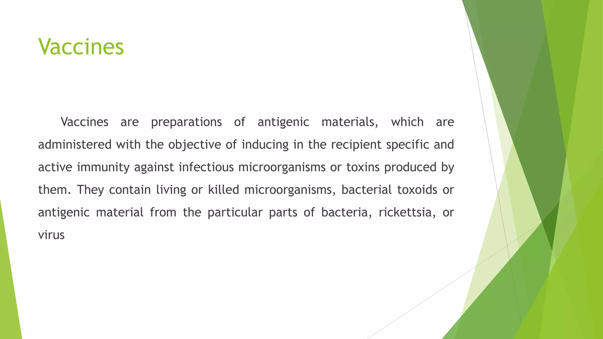 Immunological products | PPTX