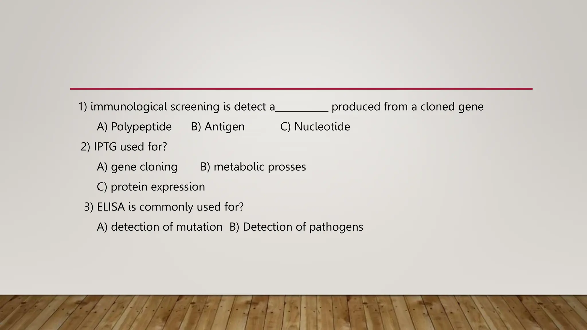 Recombinant DNA technology (Immunological screening) | PPTX