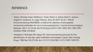 Recombinant DNA technology (Immunological screening) | PPTX