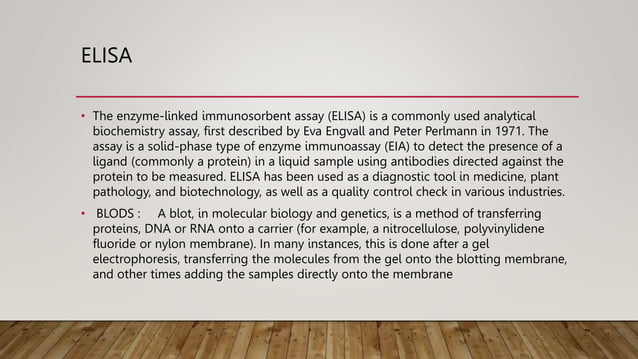 Recombinant DNA technology (Immunological screening) | PPTX | Medical ...