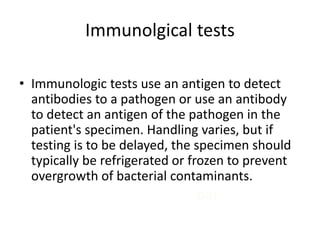 Immunological techniques | PPTX