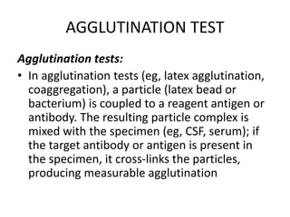 Immunological techniques | PPTX