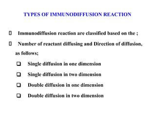 Immunological techniques-IMMUNODIFFUSION | PDF
