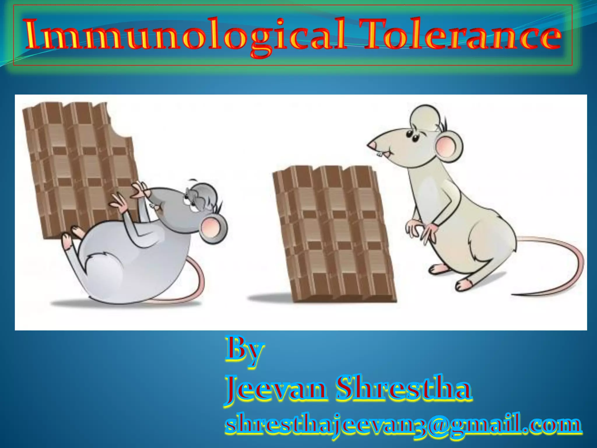 Immunological tolerance | PDF