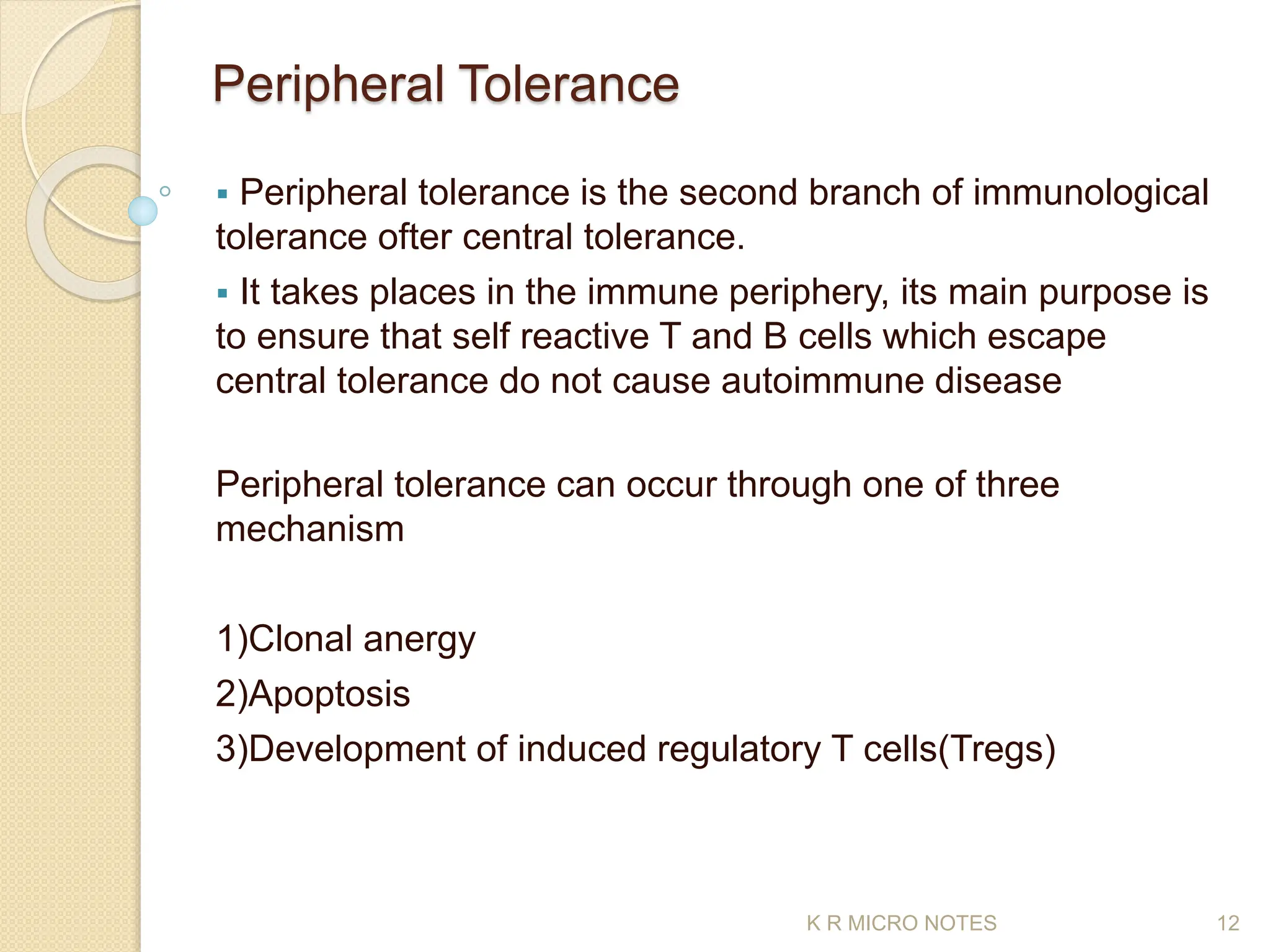 IMMUNOLOGICAL TOLERANCE AND MODULATION PPT | PPTX