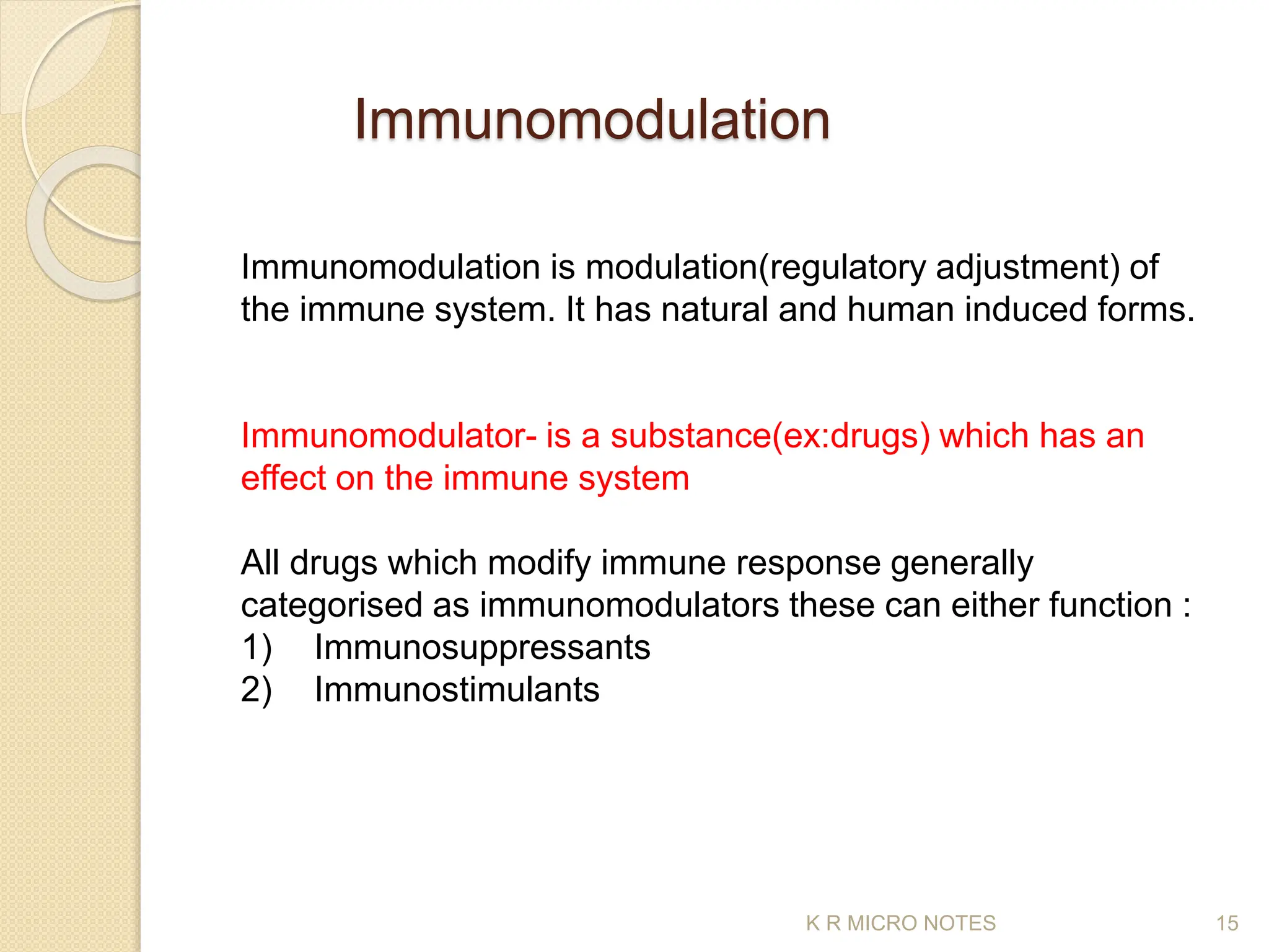 Immunological Tolerance And Modulation Ppt Pptx