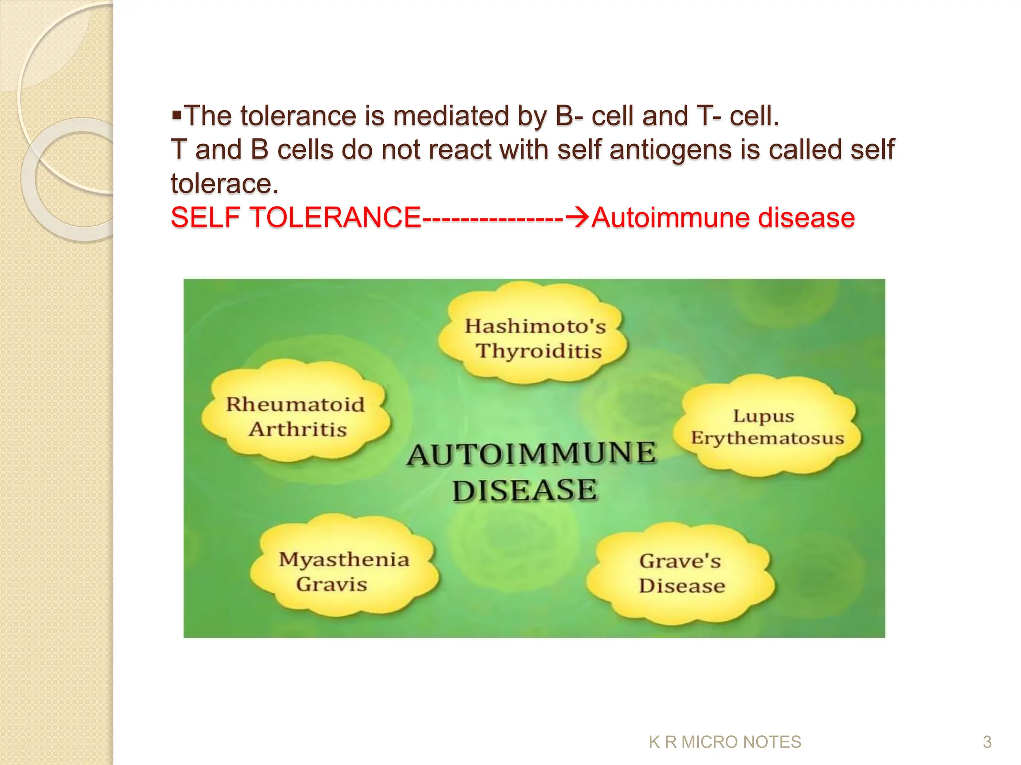 IMMUNOLOGICAL TOLERANCE AND MODULATION PPT | PPTX