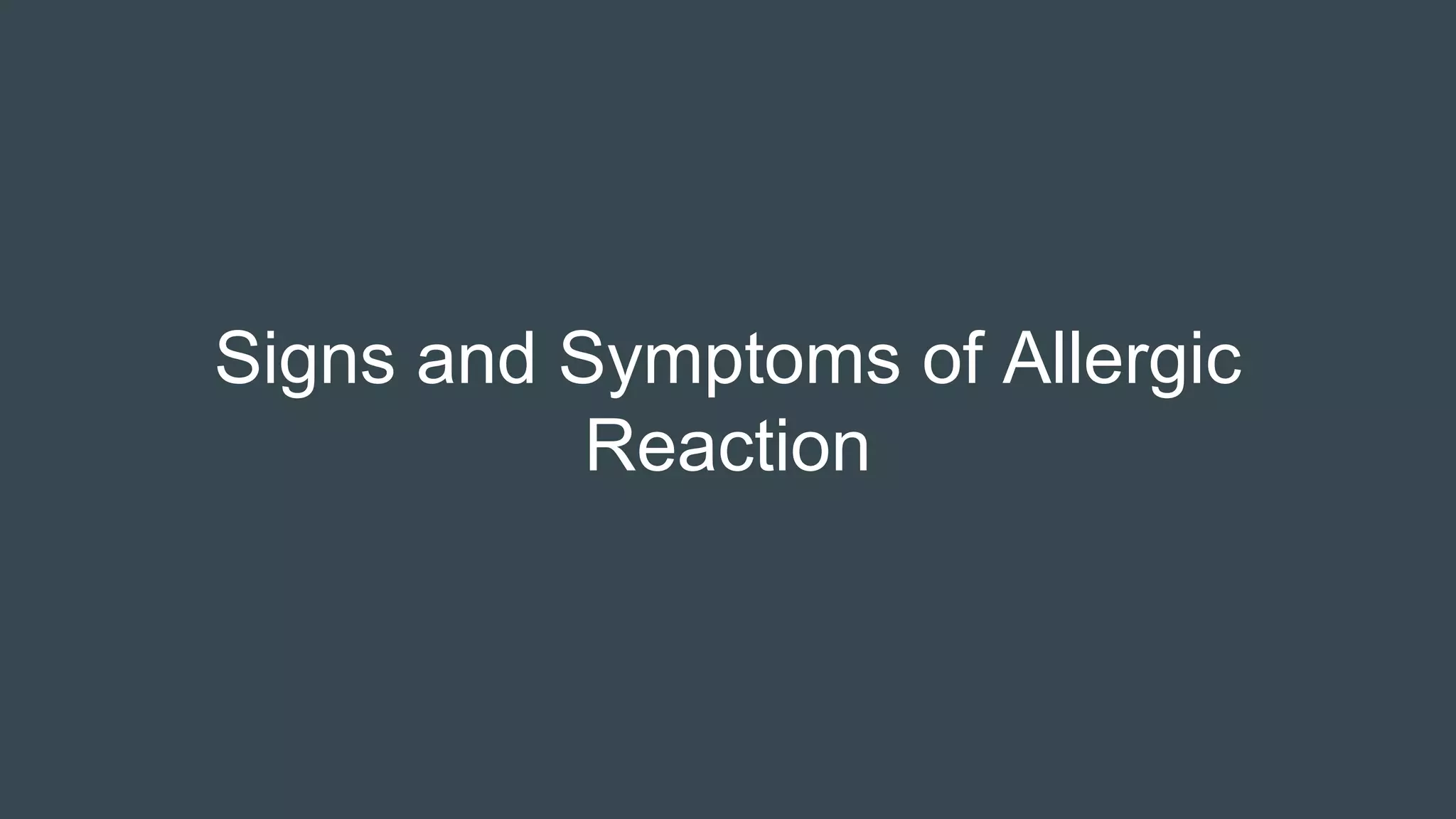 Immunologic emergencies | PPTX