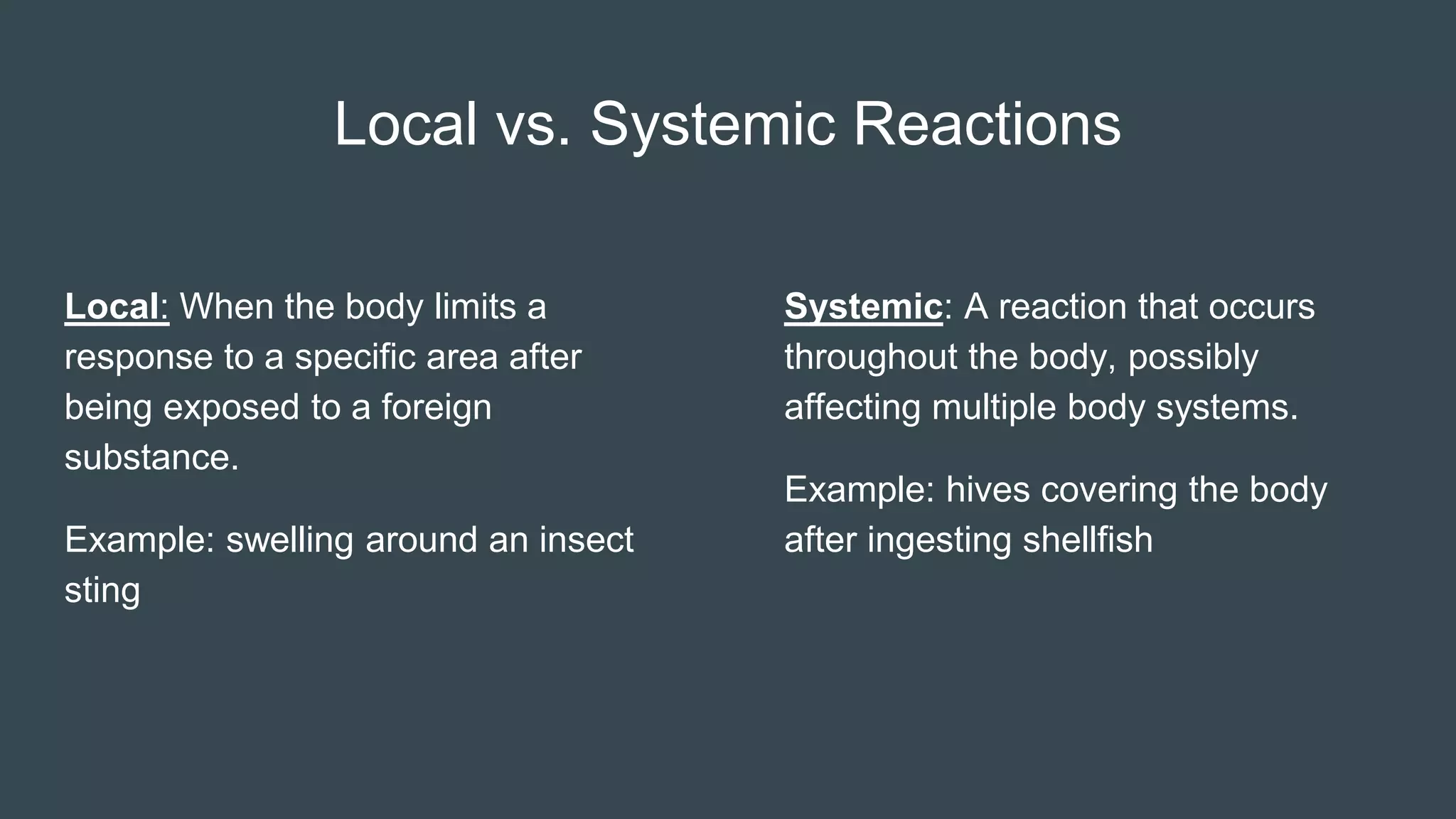 Immunologic emergencies | PPTX