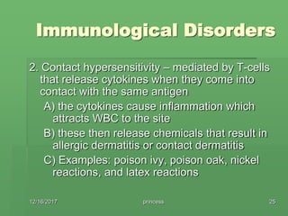 Immunologic Disorders ppt | PPTX