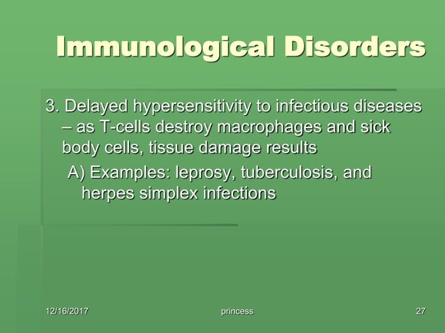 Immunologic Disorders ppt | PPTX