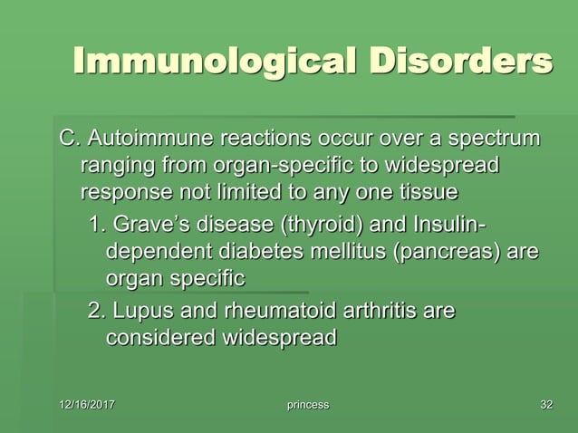 Immunologic Disorders ppt | PPTX
