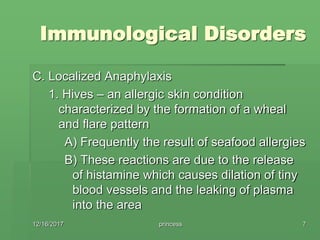 Immunologic Disorders ppt | PPTX