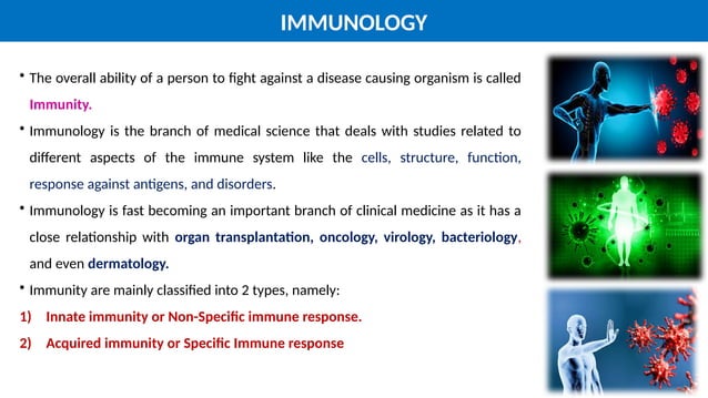 Innate Immunity - Immunology Exam Point of View | PPTX