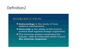BASIC IMMUNOLOGY PRESENTATION AND IMMUNE SYSTEM .pptx